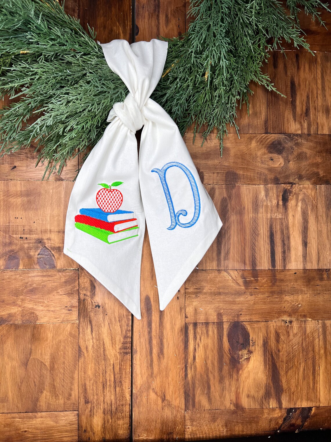 Back to School Wreath Sash - Etsy