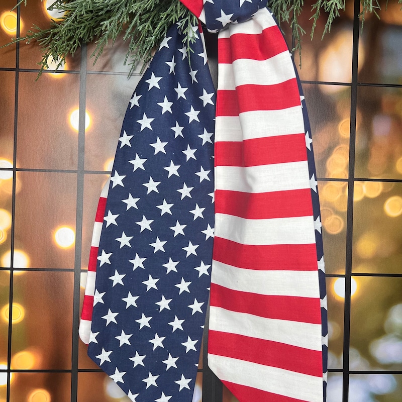 American Flag Wreath - Etsy