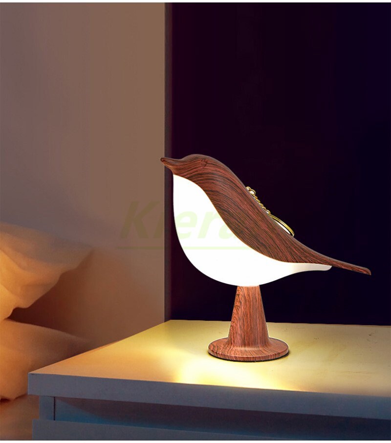 Beautiful Bird Table Lamp Three Colors Aroma Bird Fragment Lamp ...