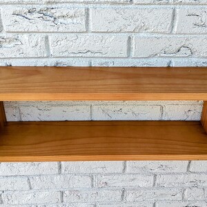 Wooden Floating Shelf Rectangular Wall Shelf - Etsy