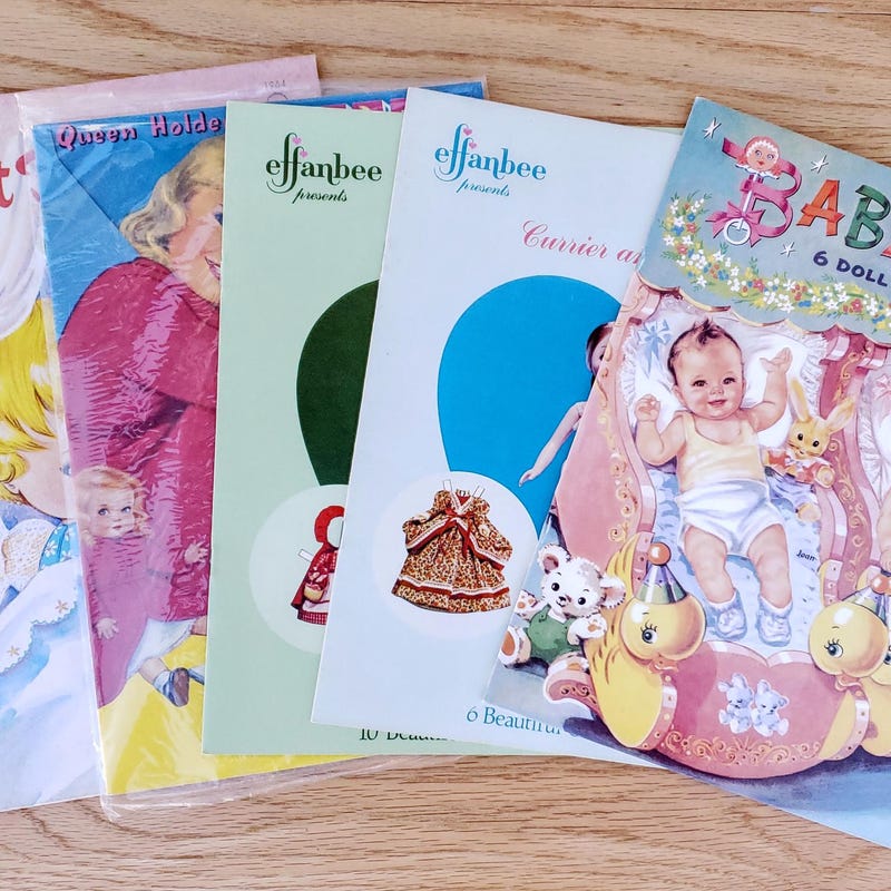 Paper Doll Books - Etsy