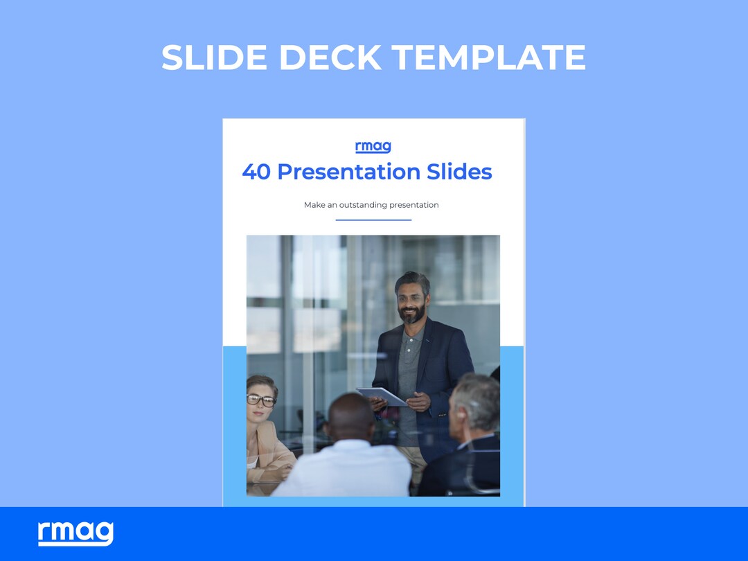 Slide Deck Template | Business Deck | Simple Business Editable ...