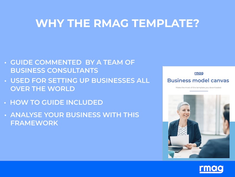 Business Model Canvas Template| Business Planning Template | BONUS: How ...