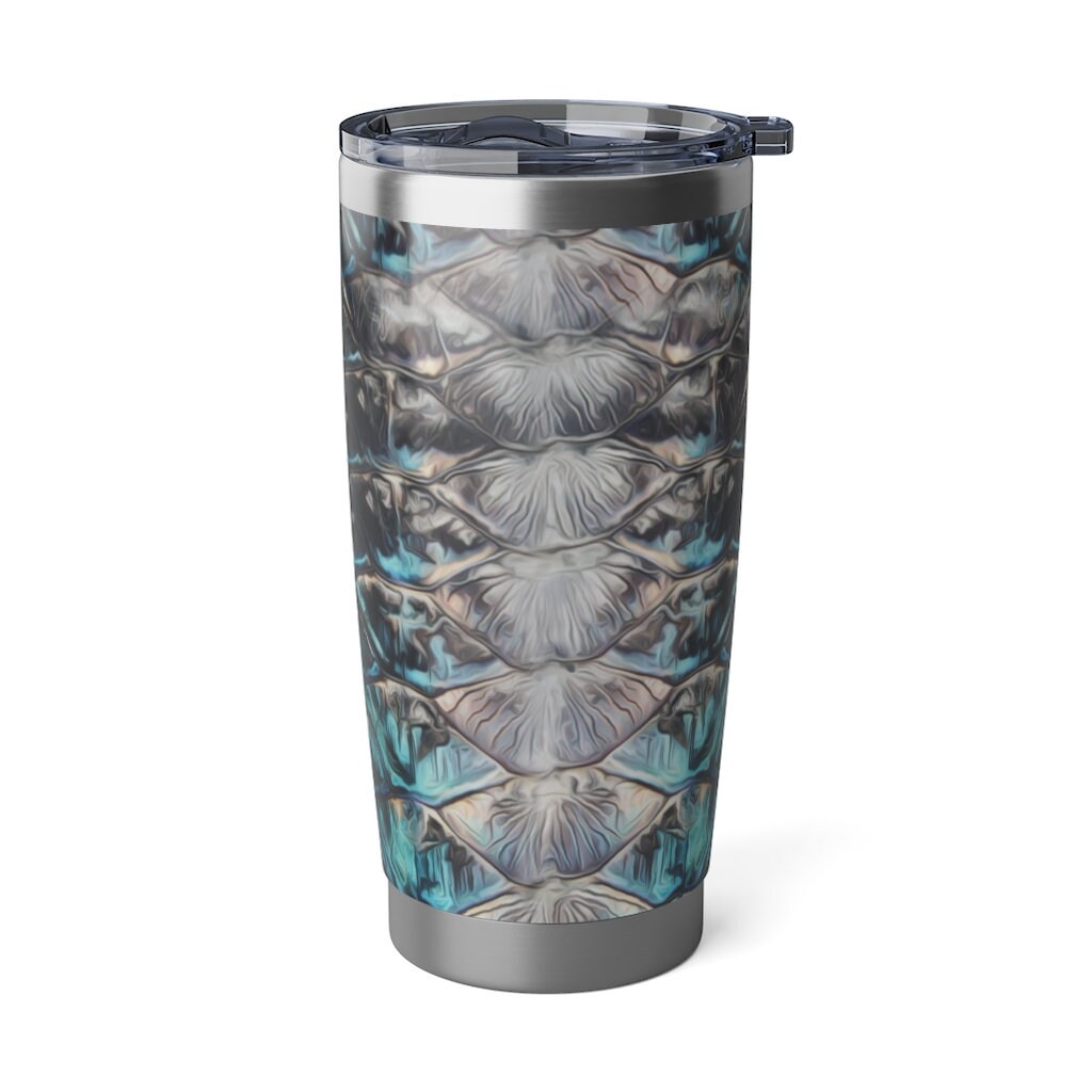 Tarpon Fish Scale Art 20 Ounce Tumbler Travel Mug - Etsy