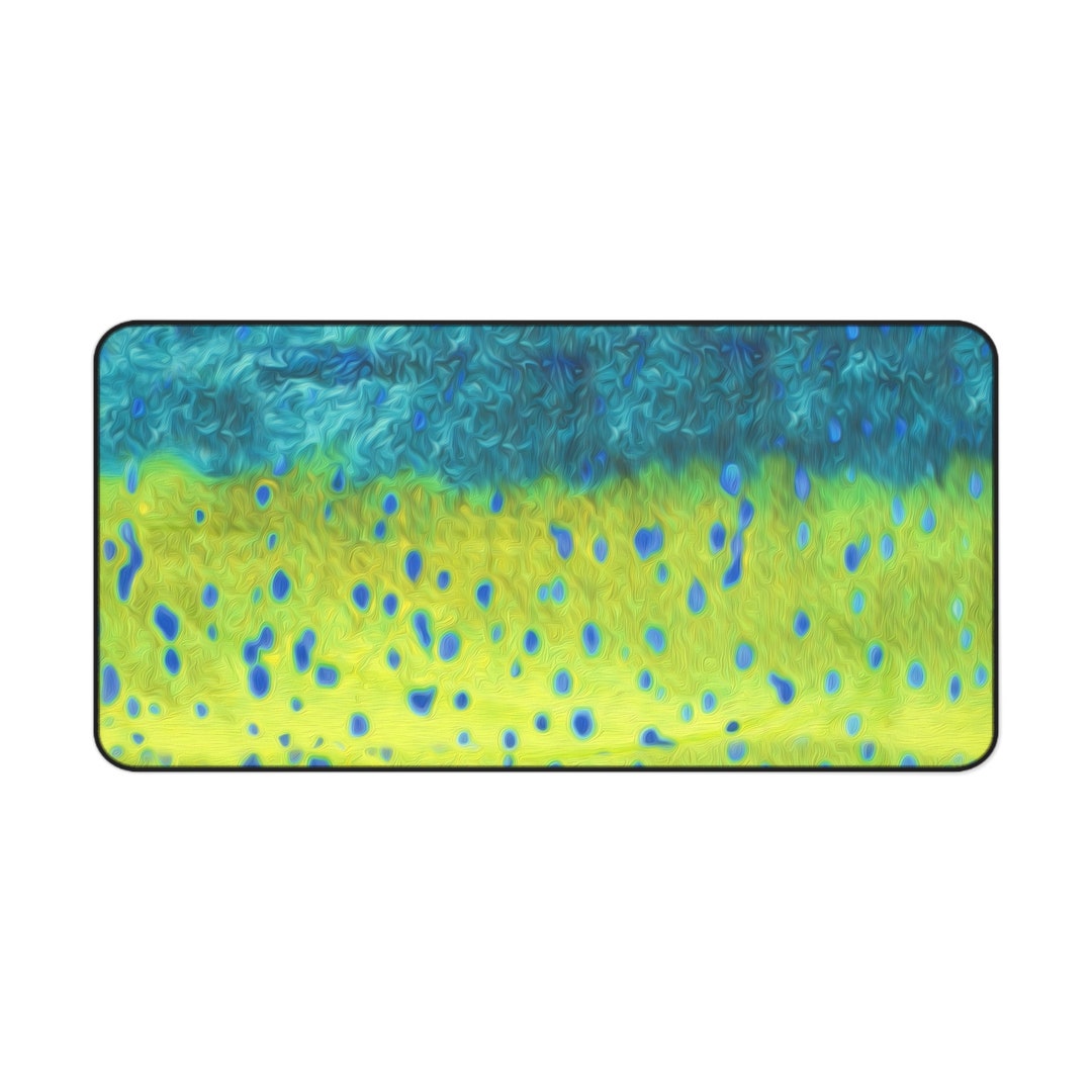 Mahi Mahi Pattern Desk Mat - Etsy