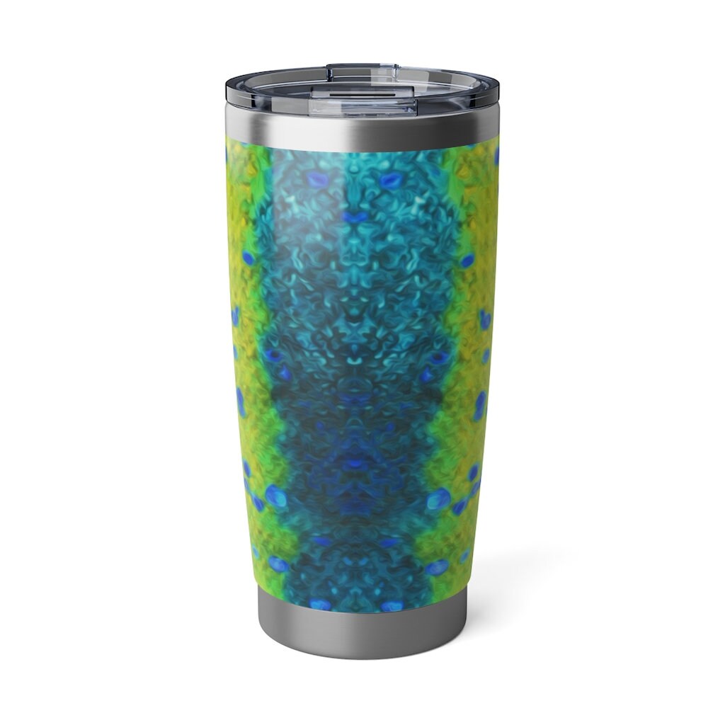 Mahi-mahi Fish Pattern 20 Ounce Tumbler Travel Mug - Etsy