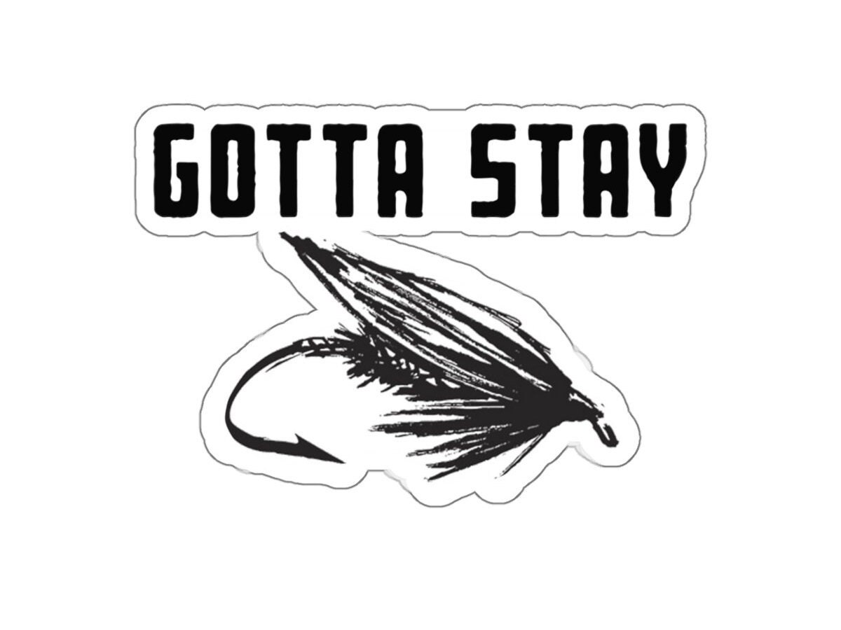 Fly Fishing Decal Fly Fishing Sticker - Etsy