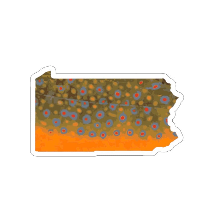 Brook Trout State Decal choose Your State - Etsy