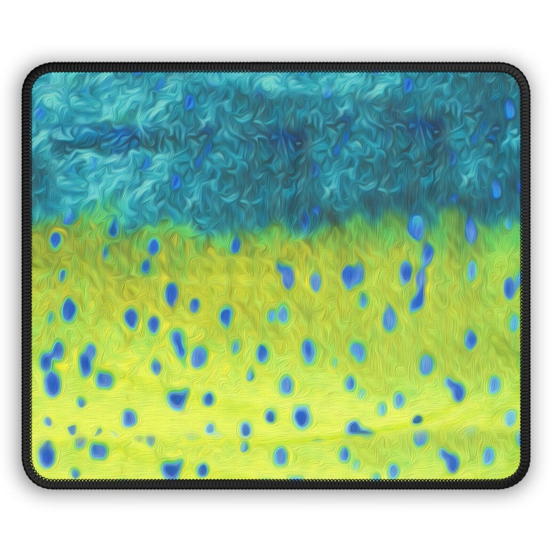 Mahi Mahi Pattern Mouse Pad - Etsy