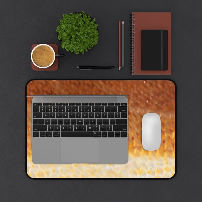 Redfish Scale Pattern Desk Mat - Etsy