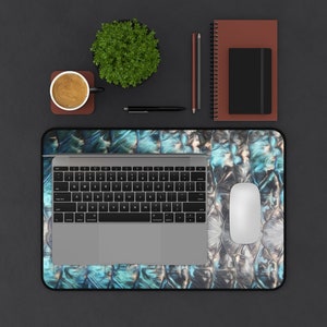 Tarpon Scale Art Desk Mat - Etsy