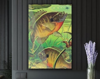 Bluegill Print - Etsy