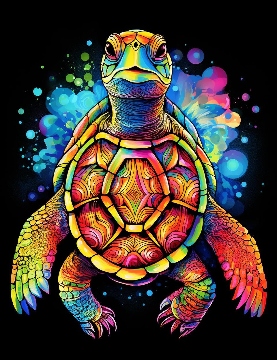 80 Turtle Mandala Coloring Pages PDF - Unique Turtle Designs for Relaxation and Creativity ...