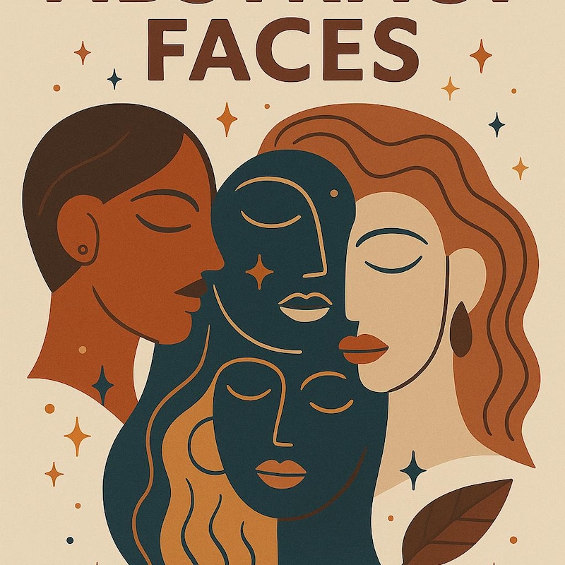 Pdf Abstract Face Art - Etsy