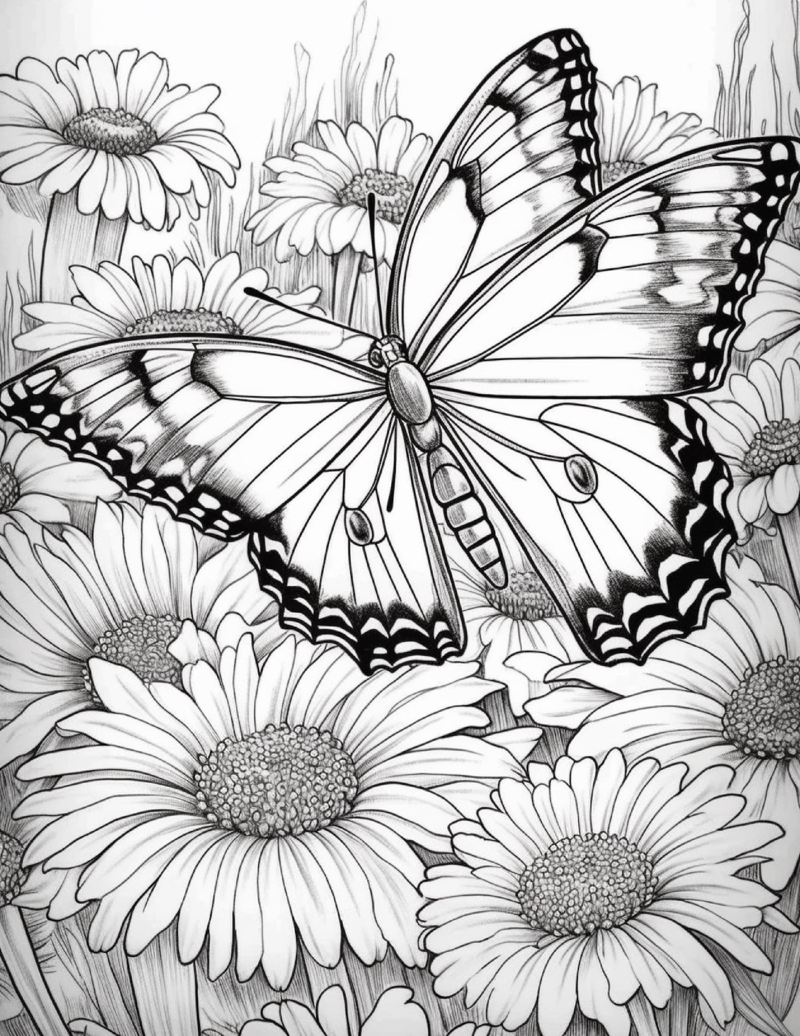 20 Butterfly Coloring Pages for Kids | Fun & Creative Activity ...
