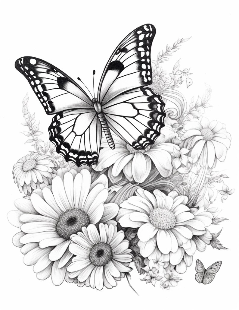 20 Butterfly Coloring Pages for Kids | Fun & Creative Activity ...