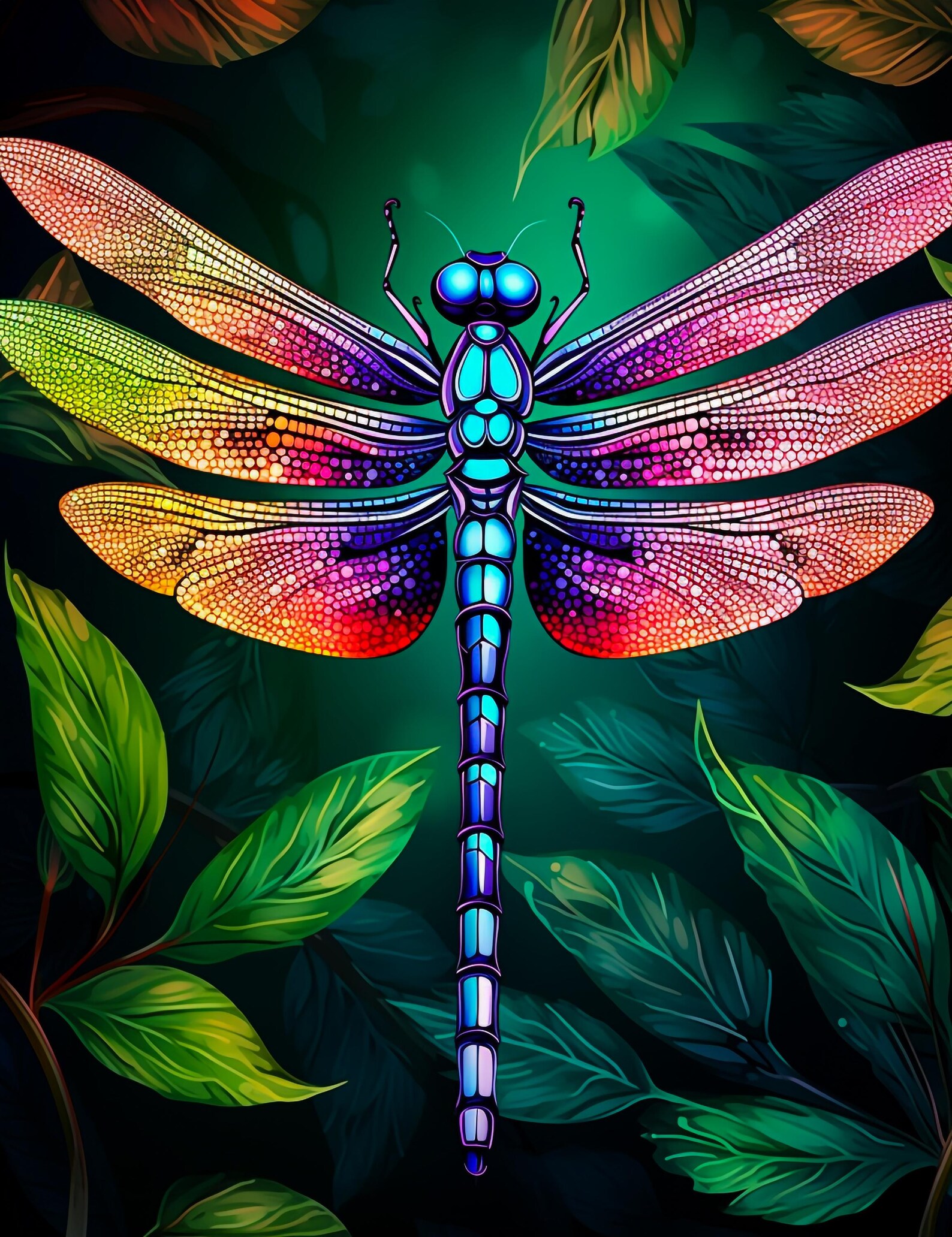 100 Dragonfly Coloring Pages – Intricate Adult Coloring Book PDF ...
