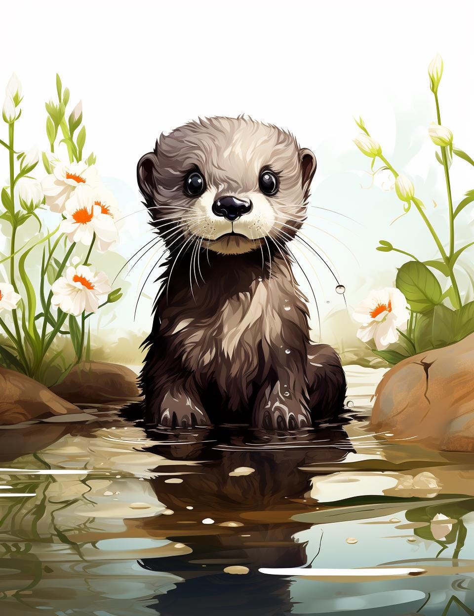 50 Cute River Coloring Pages PDF, Printable River Scenes, Nature ...