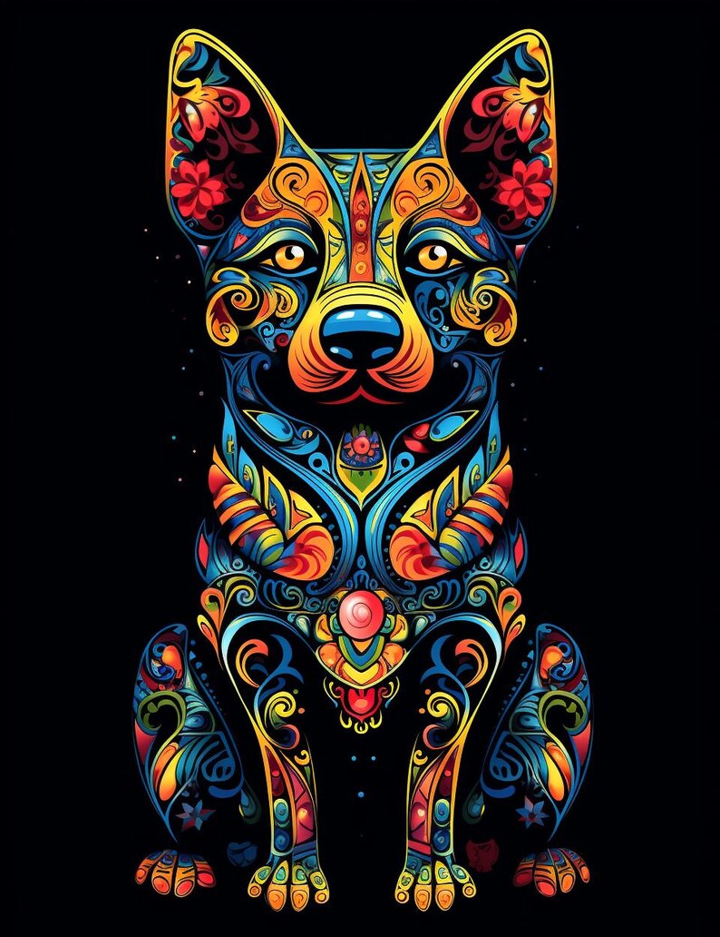 30 Dog Mandala Coloring Pages - Relaxing Printable Designs for Adults ...