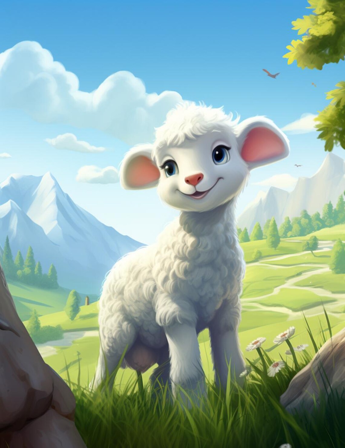 54 Sheep Coloring Pages in PDF Format for Kids – Fun, Creative, and ...