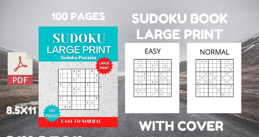 Sudoku Fun for Kids: 100 Printable Puzzles PDF (ages 6-12) | Instant ...