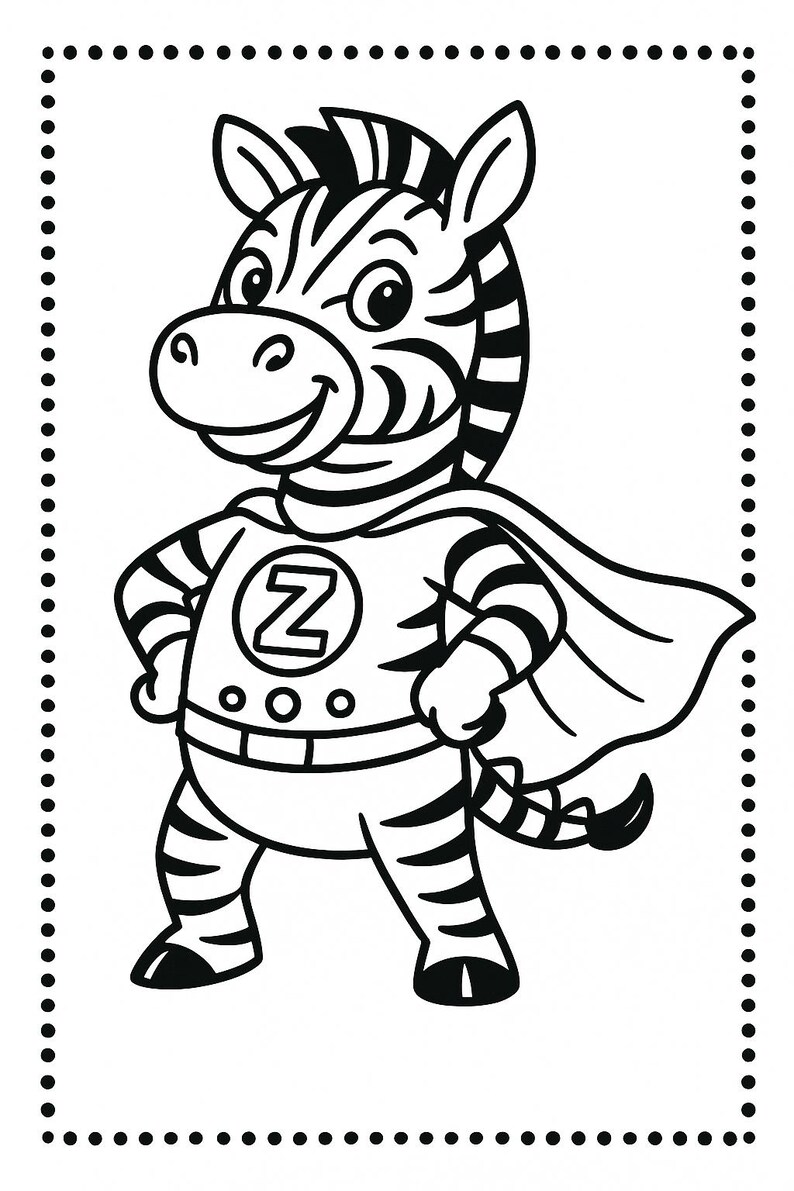 Superheroes Dot Marker Coloring Pages – 24 Printable Activity Sheets ...