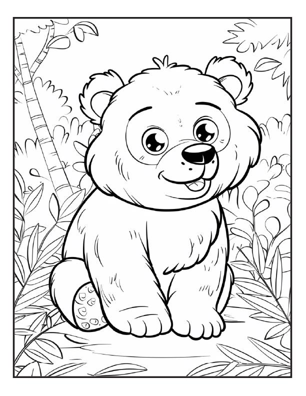 100 Bear Coloring Pages for Kids – High-quality Printable Designs ...