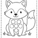 Forest Animals Dot Marker Coloring Pages | 24 Pages Printable Workbook ...