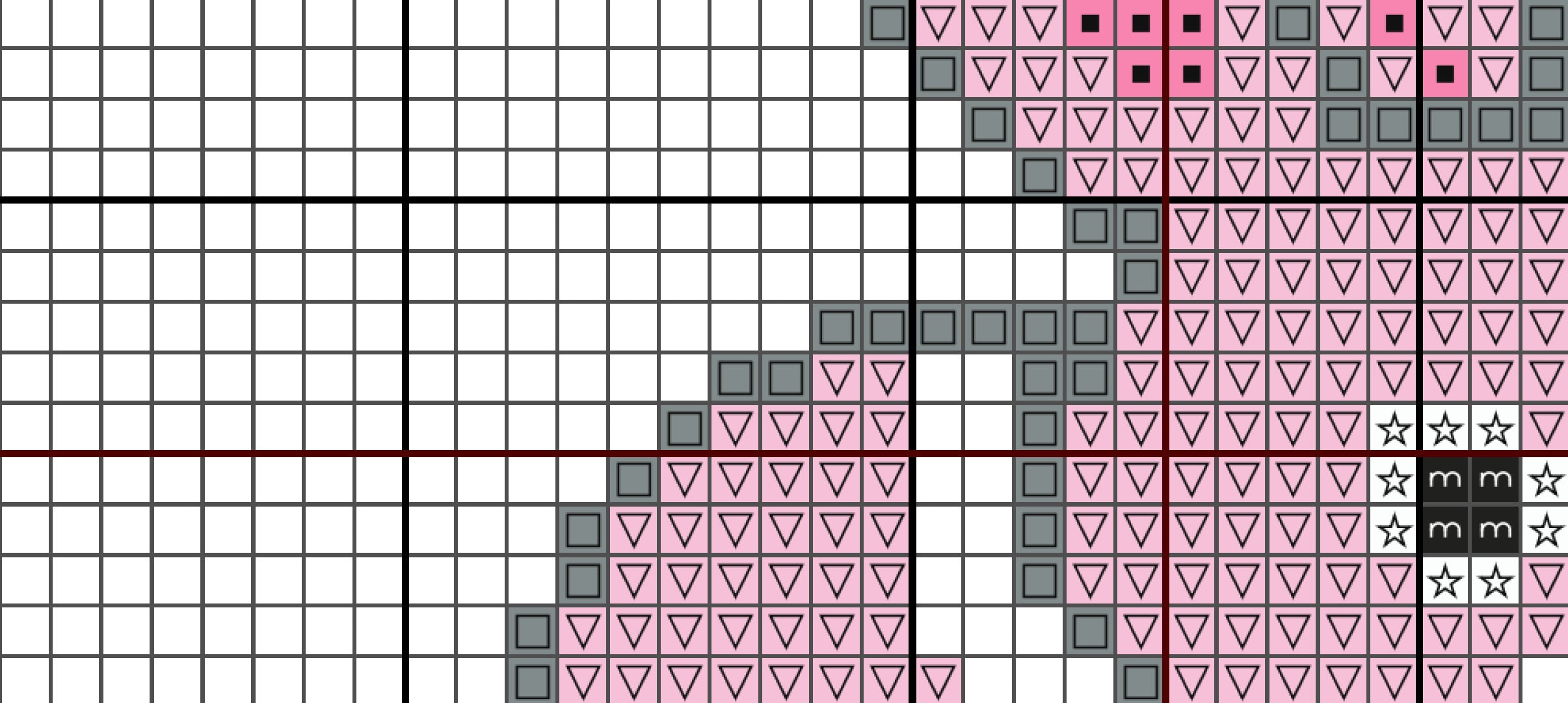 Pink Bunny Cross Stitch Pattern | Instant Download | Cute Cross Stitch ...