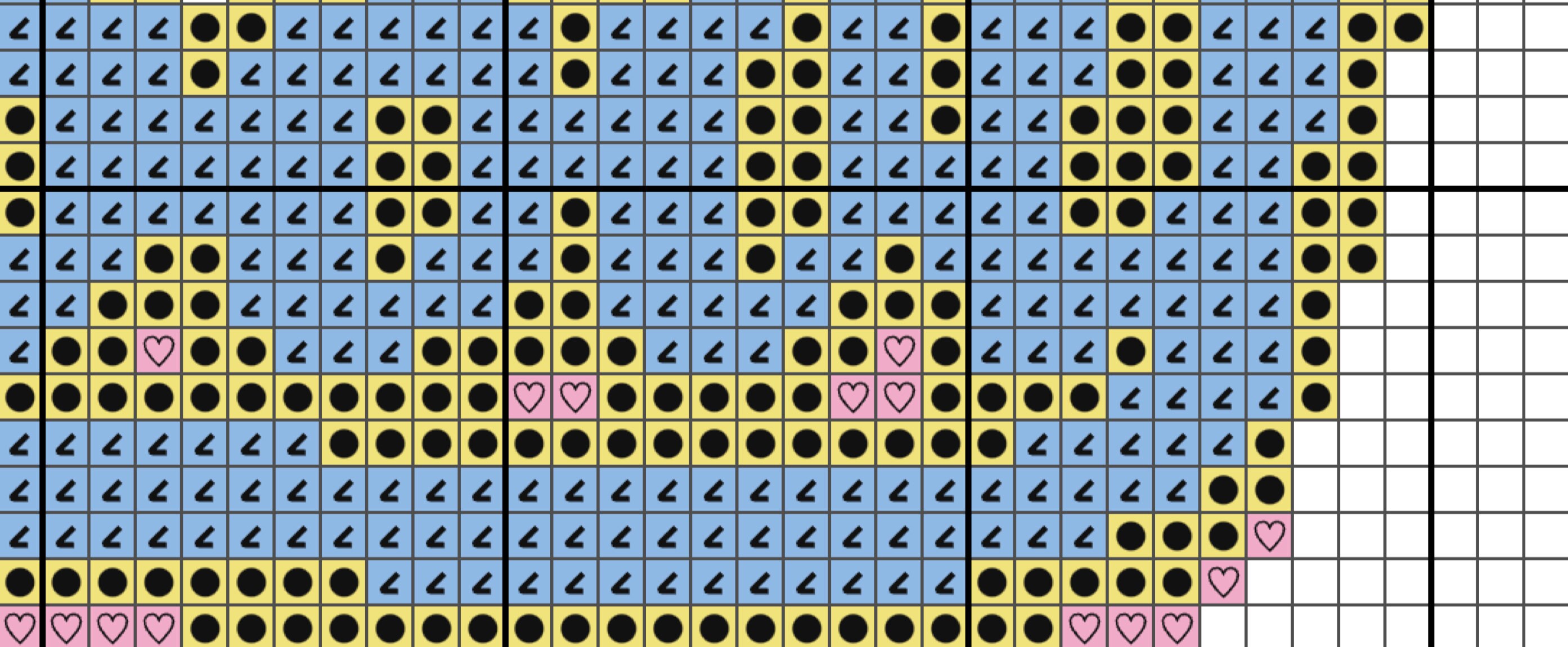 Groovy Cross Stitch Pattern Instant Download Modern Cross Stitch Cute ...