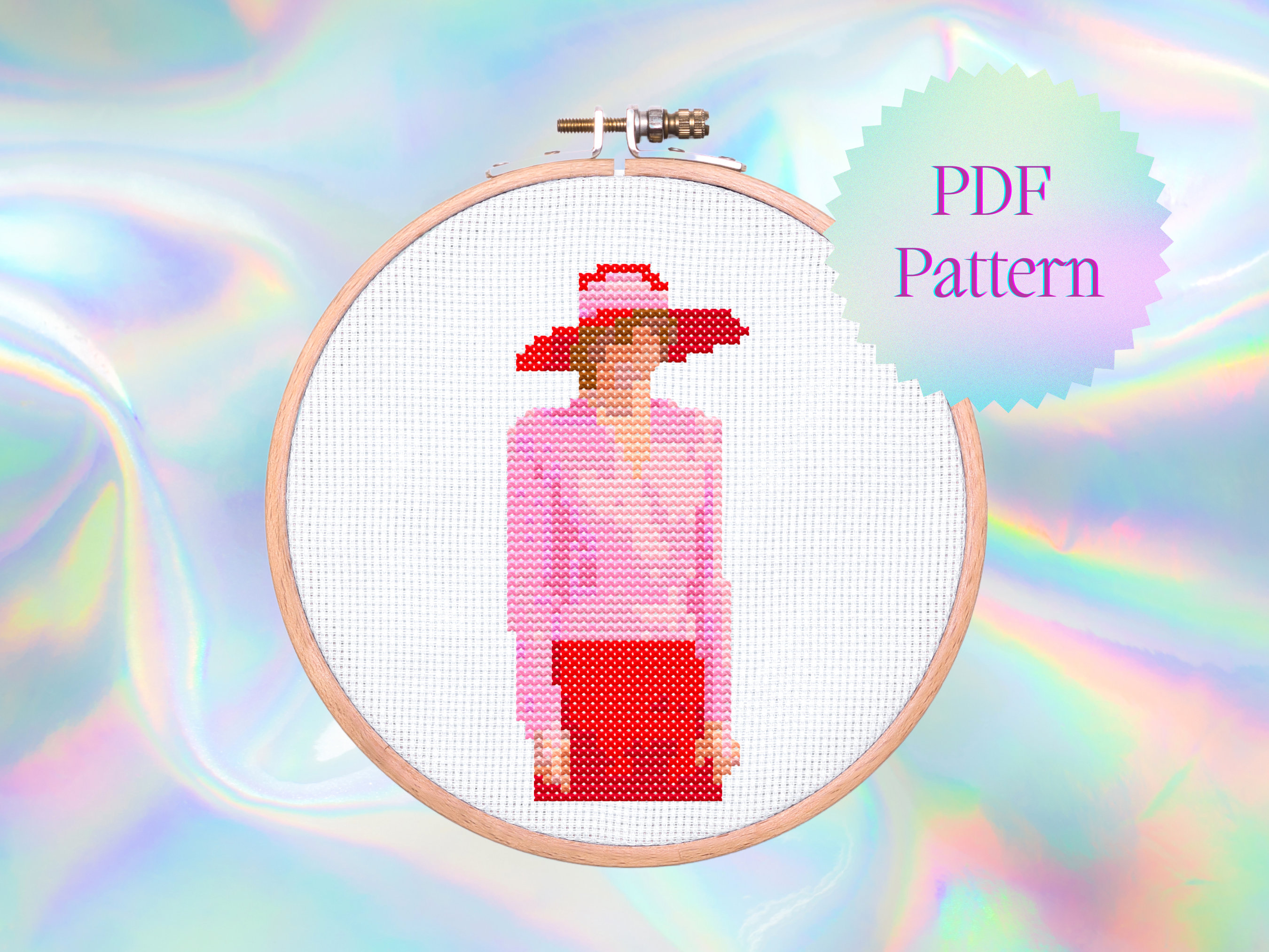 Princess Diana Cross Stitch Pattern: Royal Family Portrait (instant ...