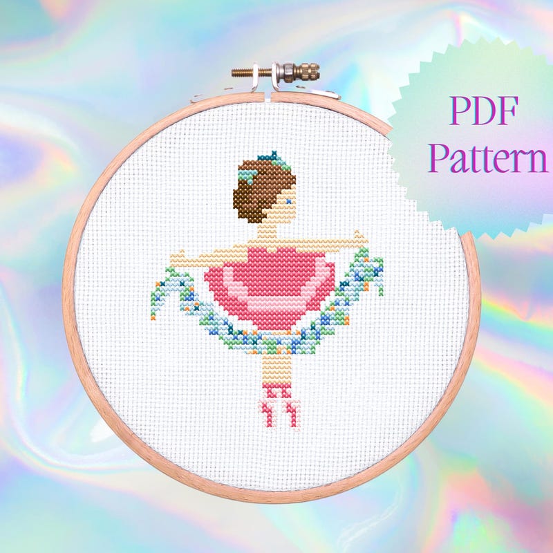 Dancer Cross Stitch - Etsy