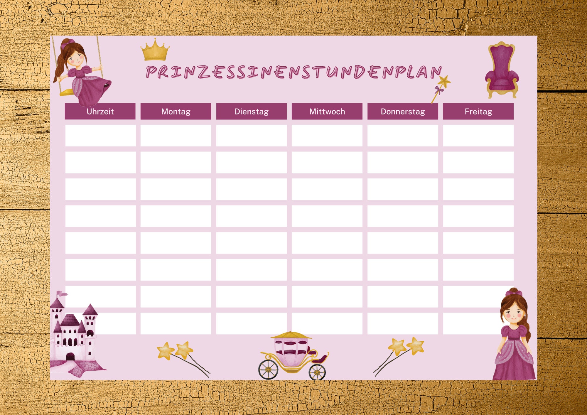 Princess Lesson Plan - Etsy