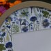 Blue Wild Flowers & Fern Circular Photo Frame - Etsy