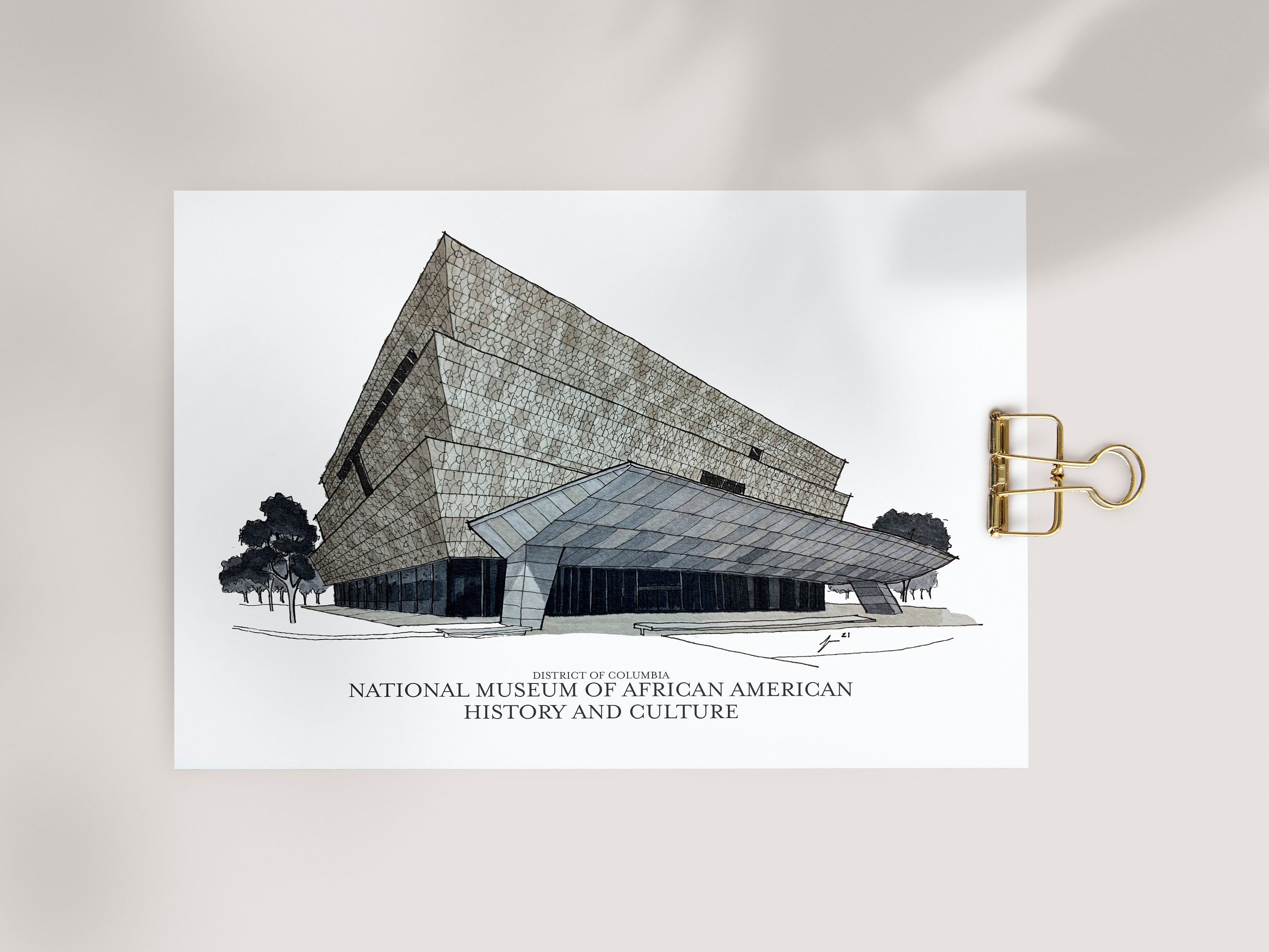 Washington DC Monuments Greeting Card | Washington DC Greeting Card Set ...
