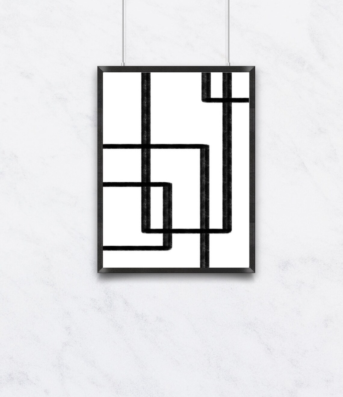 Printable Gallery Set of 3 Abstract Home Decor Art Prints - Etsy