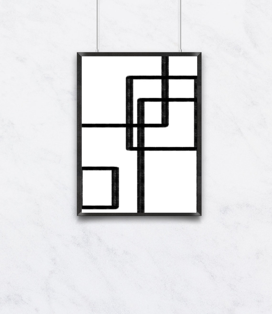 Printable Gallery Set of 3 Abstract Home Decor Art Prints - Etsy