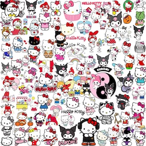 Hello kitty svg - Etsy
