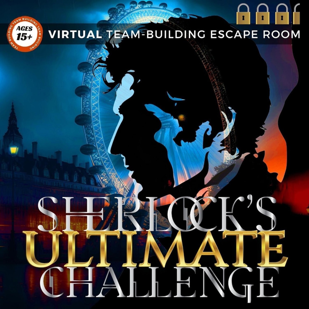 Sherlock Holmes Virtual Escape Room: Ultimate Detective Challenge - Etsy