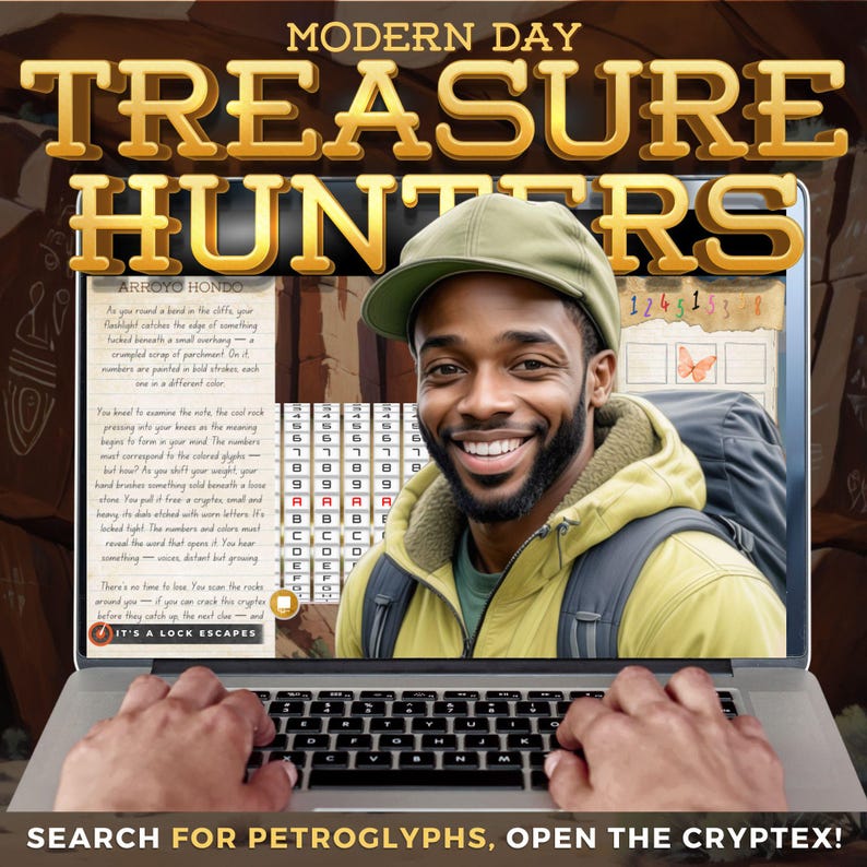 Virtual Escape Room: Treasure Hunters Team-building Game - Etsy