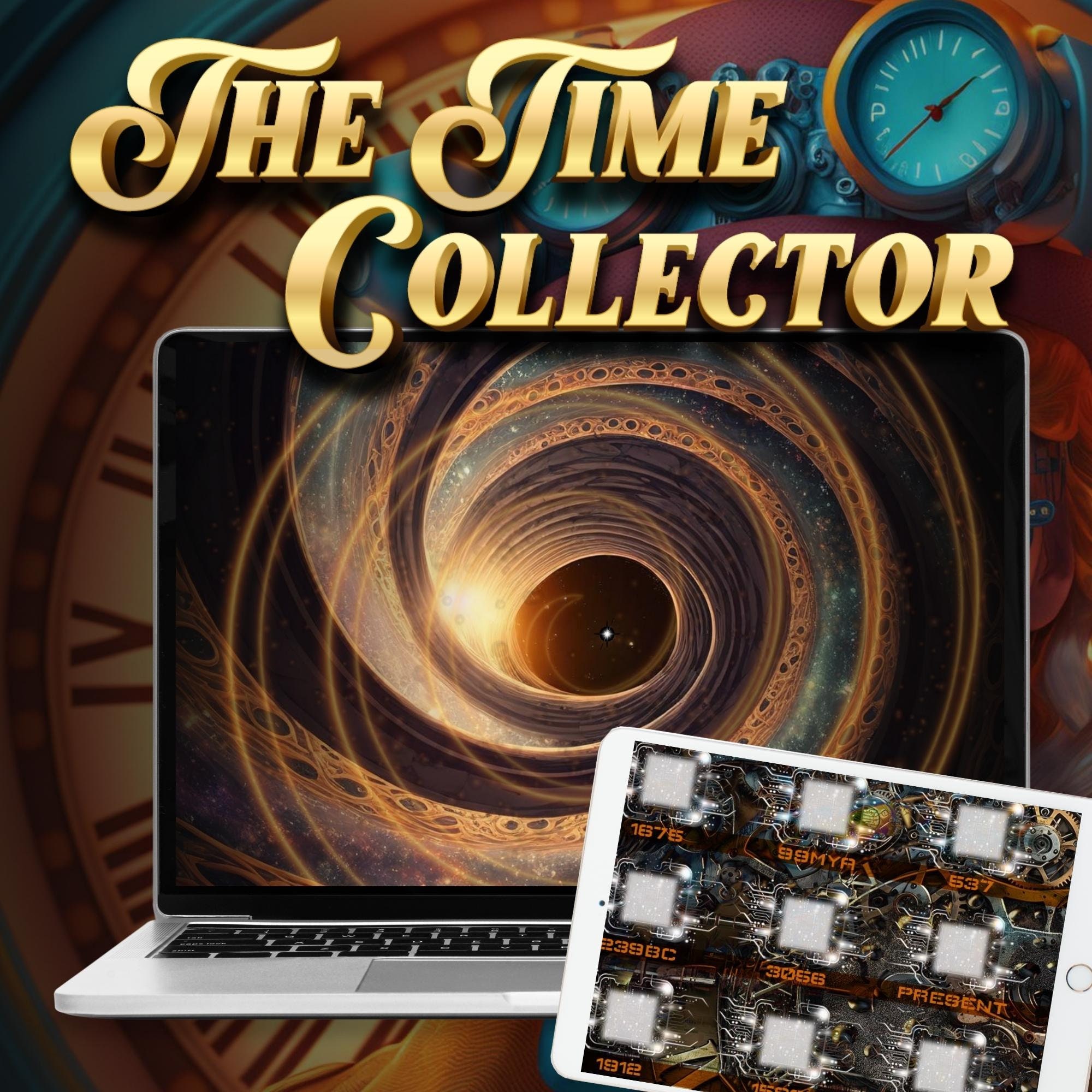The Time Collector Virtual Escape Room: Family Team-building Game - Etsy