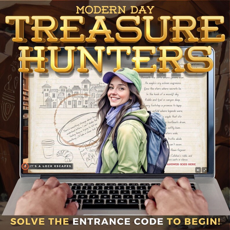 Virtual Escape Room: Treasure Hunters Team-building Game - Etsy