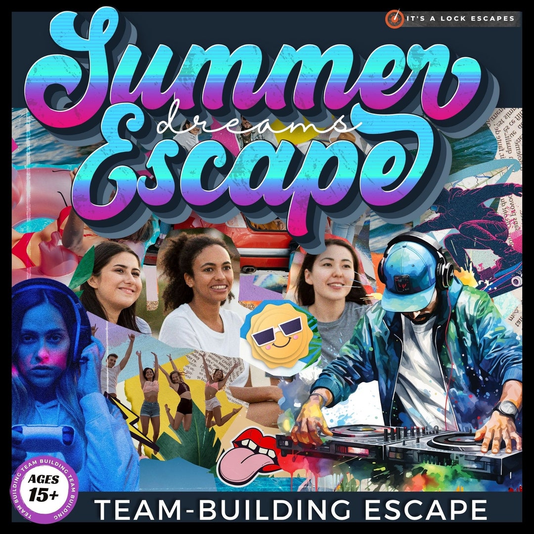 Summer Dreams Virtual Escape Room: Interactive Puzzle Game (PDF) - Etsy