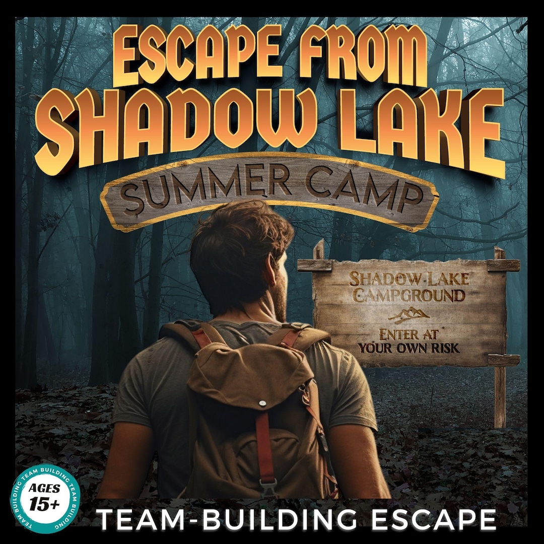 Shadow Lake Camp Virtual Escape Room: Team-building Puzzle Game - Etsy
