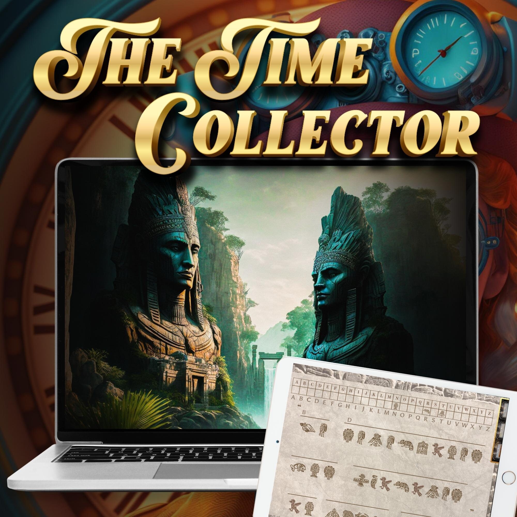 The Time Collector Virtual Escape Room: Family Team-building Game - Etsy