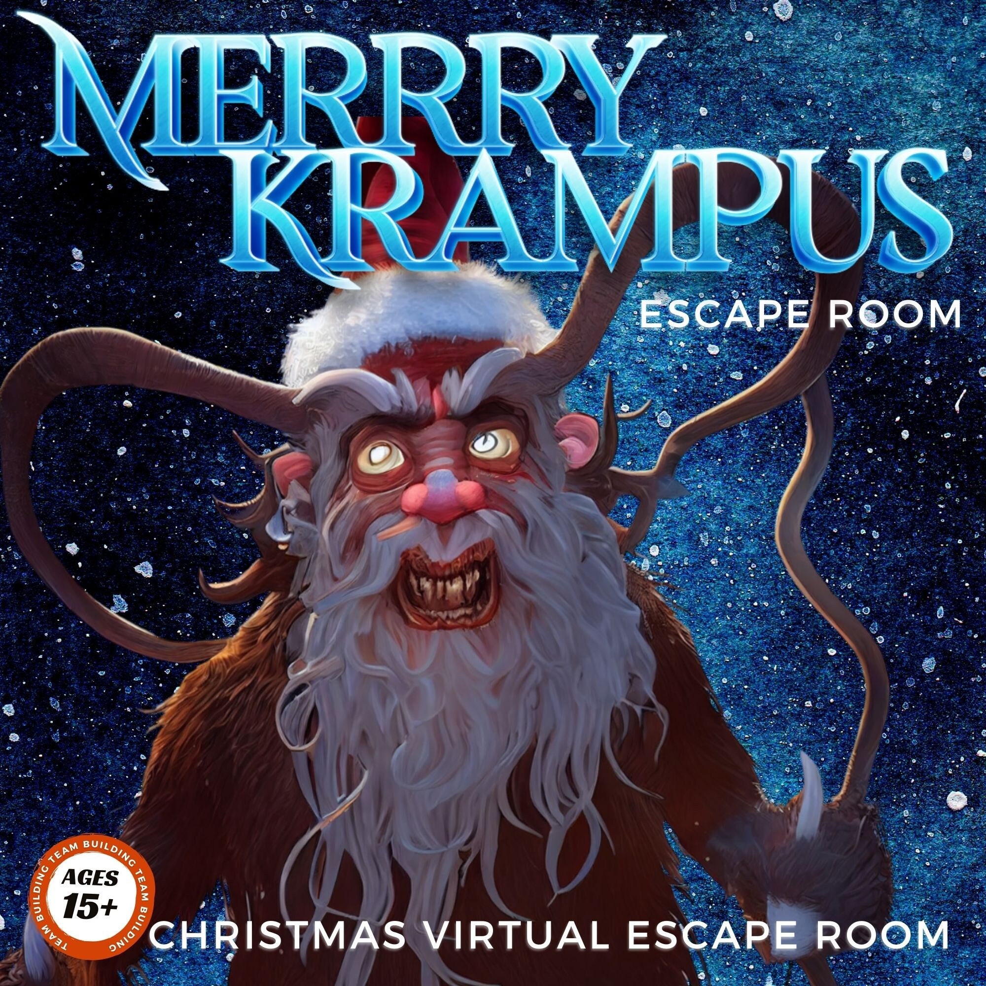 Merry Krampus Christmas Virtual Escape Room: Family Online Game ...