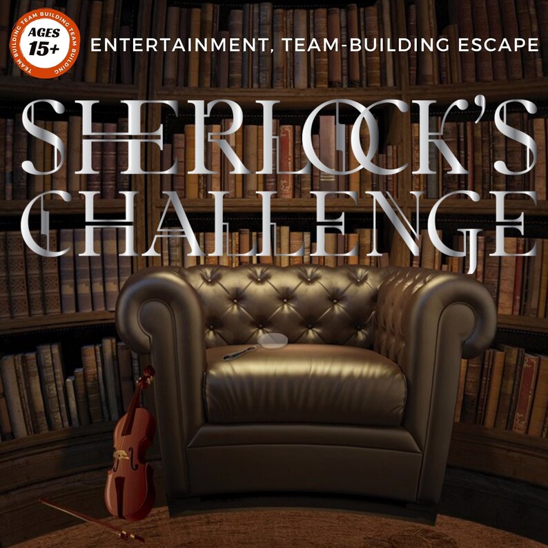Sherlock's Challenge Virtual Escape Room CSI Digital - Etsy