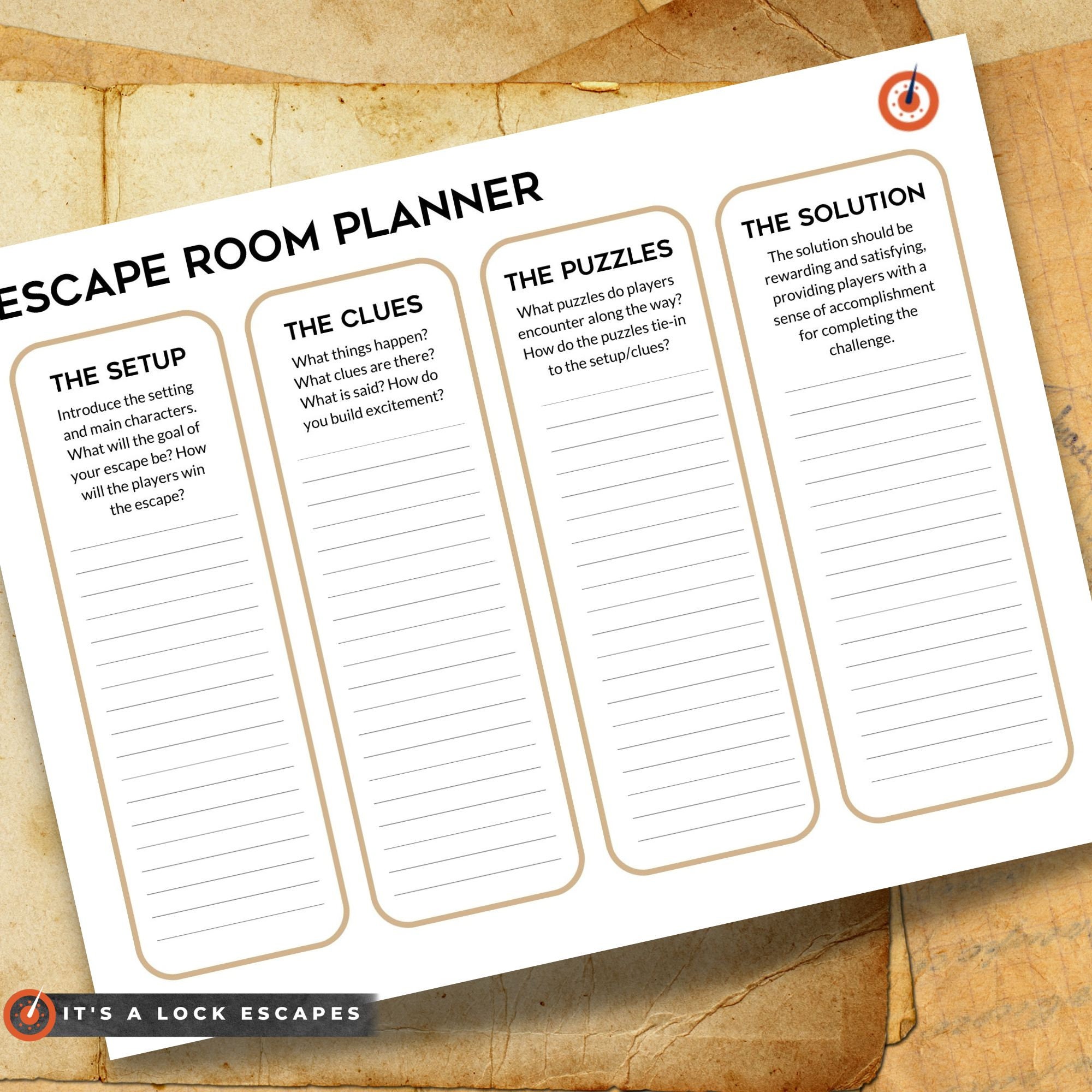 Master the Art of Crafting Your Own Escape Room With It's a Lock ...