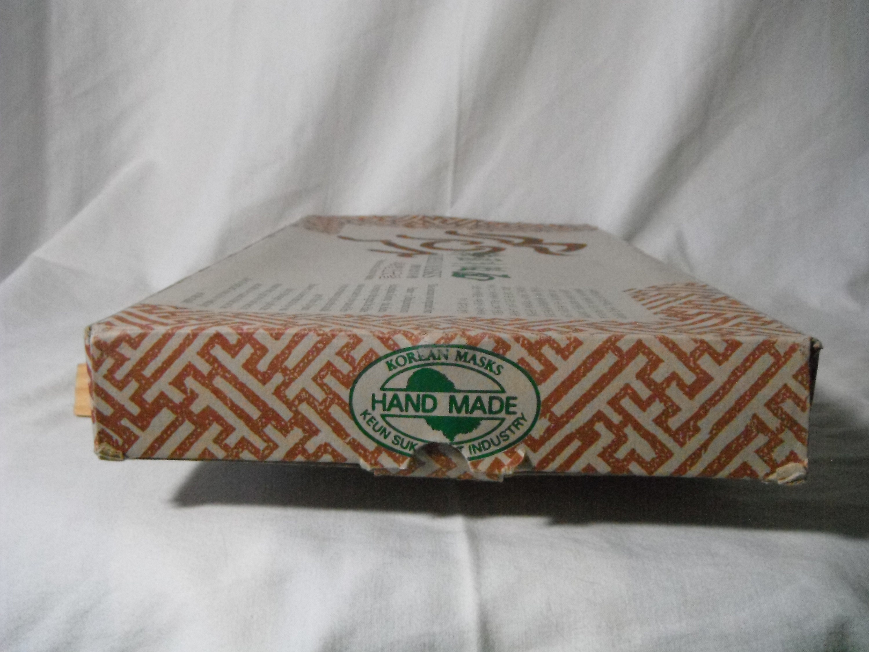 Vintage Framed Korean Exorcism Masks Set - Etsy