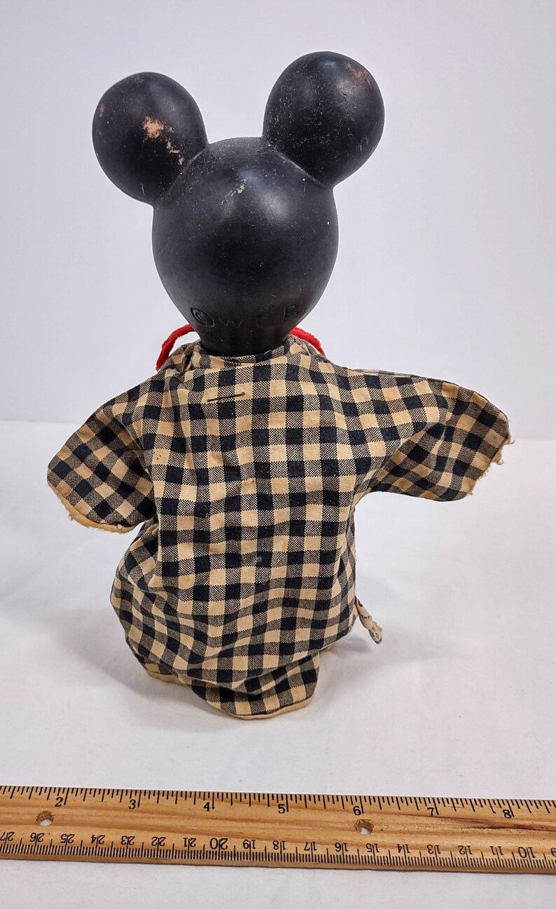 Vintage 1960s Gund Mickey Mouse Hand Puppet - Etsy